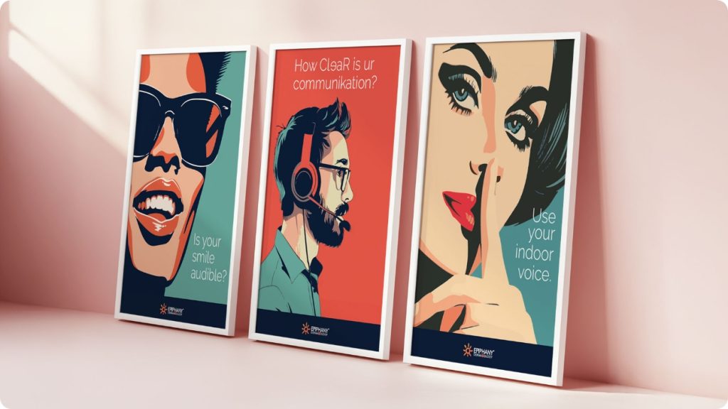 Epiphany Dermatology Poster Design by Widely Interactive